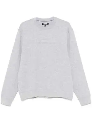 Michael Kors Logo-embossed Sweatshirt - Grey