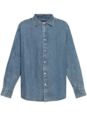 Rag & Bone Button-up Denim Shirt - Blue