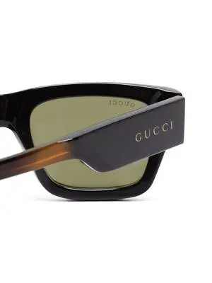 Gucci Rectangle-frame Sunglasses