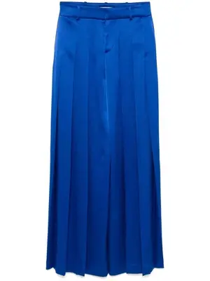 Alice + Olivia Simon Wide-leg Trousers - Blue