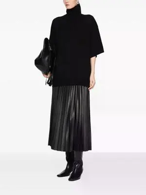 JNBY Pleated Midi Skirt - Black