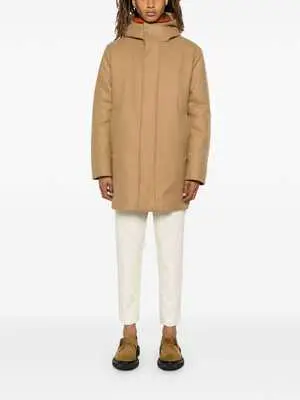 Sandro Hooded Fleece Coat