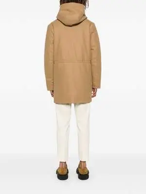 Sandro Hooded Fleece Coat