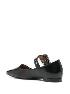 Toga Leather Ballet Flats