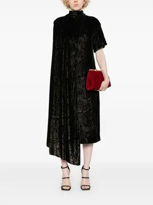 Roberto Cavalli Jacquard Midi Dress