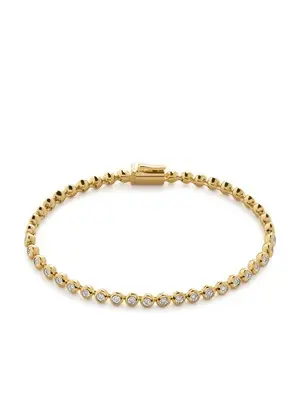 Monica Vinader Essential Diamond Tennis Bracelet - Gold