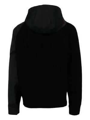 CROQUIS Panelled Hooded Jumper