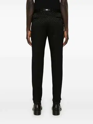 Karl Lagerfeld Jacquard-logo Trousers