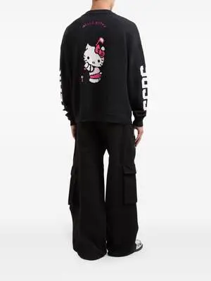 Gcds Hello Kitty-embellished Knitted Jumper