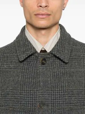 FORME D'EXPRESSION Prince Of Wales Check Postman Jacket