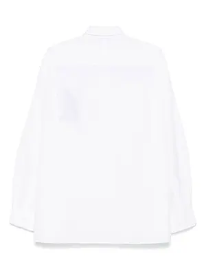 Études Studio Logo-embroidered Shirt - White