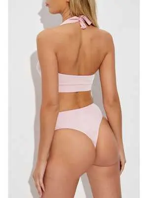 Balmain Logo-embellished Bikini Set