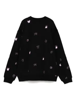 JNBY Butterfly Pattern Sweatshirt