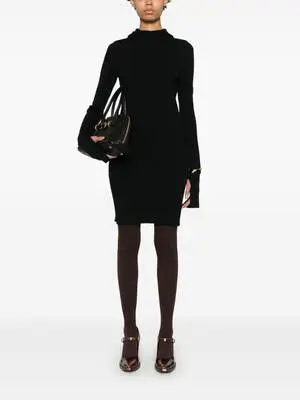 Fendi Ribbed-knit Mini Dress