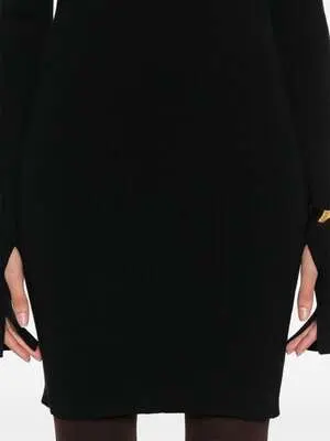 Fendi Ribbed-knit Mini Dress