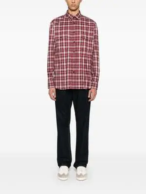 Brioni Checked Shirt