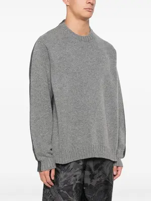 Gucci Two-tone Wool-cashmere Sweater