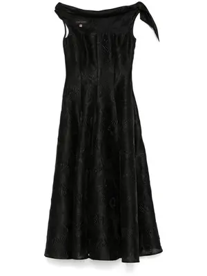 Talbot Runhof Modesta1 Midi Dress