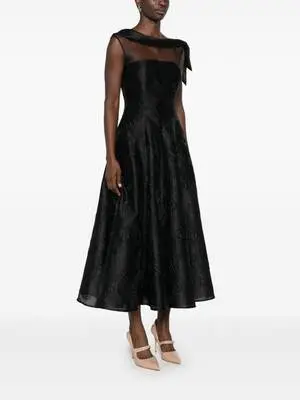 Talbot Runhof Modesta1 Midi Dress