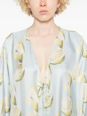 Givenchy Lemon-print Kaftan