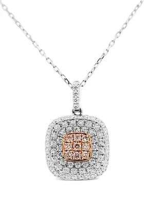 HYT JEWELRY 18k Gold Diamond Necklace - White