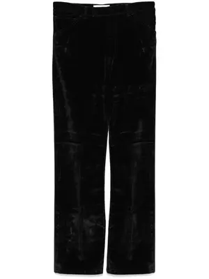 Random Identities Velvet Straight-leg Jeans