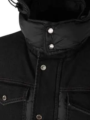 MOORER Quilted Down Bomber Jacket