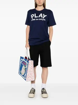Play Comme Des Garcon Logo-print T-shirt