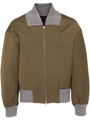 CROQUIS Zip-up Bomber Jacket