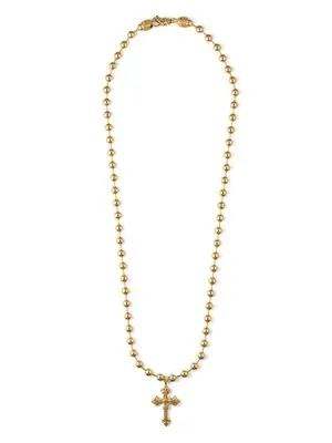 Emanuele Bicocchi Cross Pendant Necklace - Gold