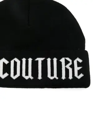 Versace Logo-jacquard Beanie