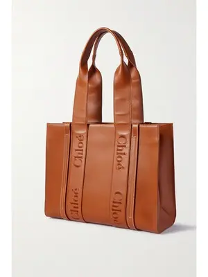 Chloé Woody Medium Leather Tote