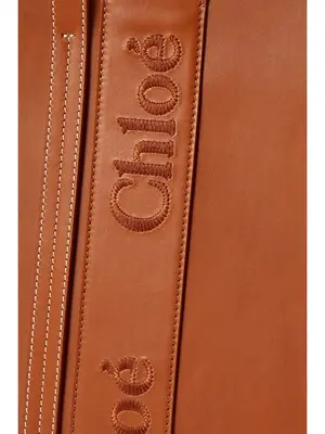Chloé Woody Medium Leather Tote