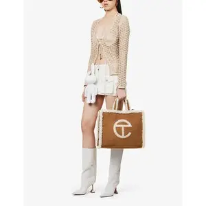 UGG X Telfar Medium Suede Tote Bag