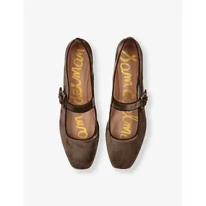 Sam Edelman Michaela Velvet Ballet Flats - Pale Green