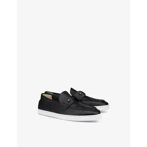 CHRISTIAN LOUBOUTIN Chambeliboat Leather Loafers - Black