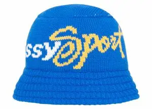 StÜssy Knit Bucket Hat - Blue
