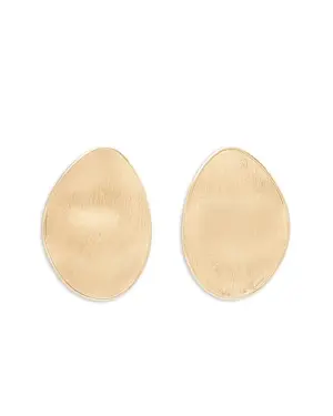 Marco Bicego 18k Yellow Lunaria Earrings - Gold