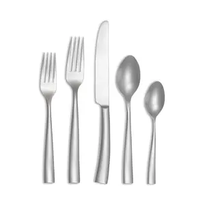 COUZON Silhouette Velvet 5 Pc. Place Setting - Silver