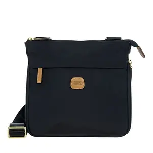 Bric'S X-travel Expandable Shoulder Bag - Navy