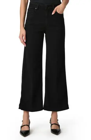Paige Anessa High-rise Wide-leg Ankle Jeans