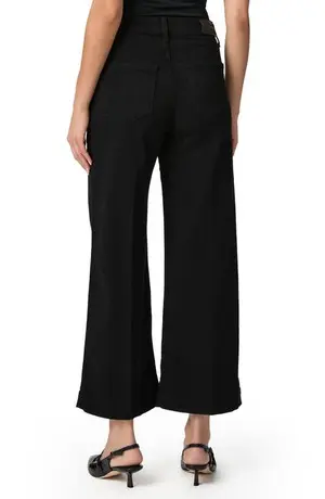 Paige Anessa High-rise Wide-leg Ankle Jeans