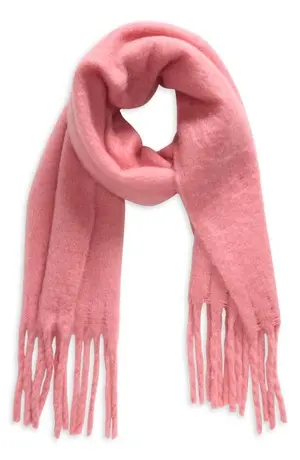Bp. Fringe Blanket Scarf - Pink Shore