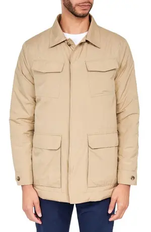 BROOKLYN BRIGADE Solid Field Jacket - Tan