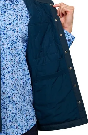 BROOKLYN BRIGADE Quilted Puffer Vest - Navy