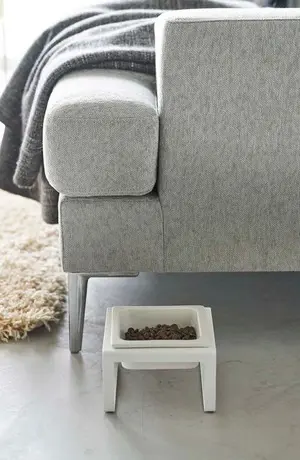 YAMAZAKI Tall Elevated Single Bowl Pet Diner