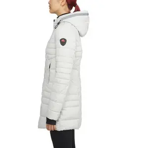 Pajar Cort Light Weight Stretch Fixed Hood Puffer With Reflective Trim