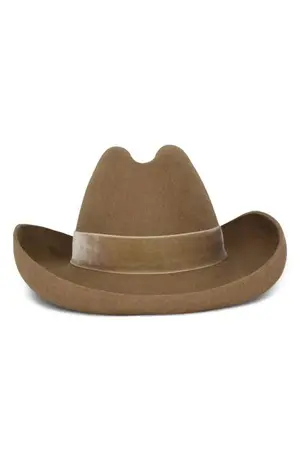 GIGI BURRIS MILLINERY Belle Western Hat - Walnut