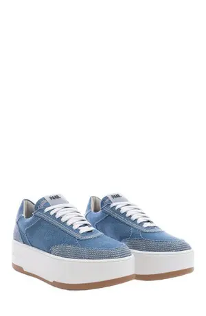 P448 Empire Platform Sneaker - Denim