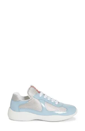 Prada America's Cup Sneakers - Celeste